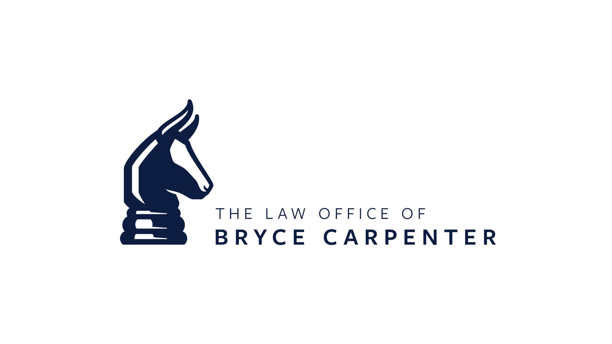 Bryce Carpenter Law Office Logo Design - Dunson Design Co.